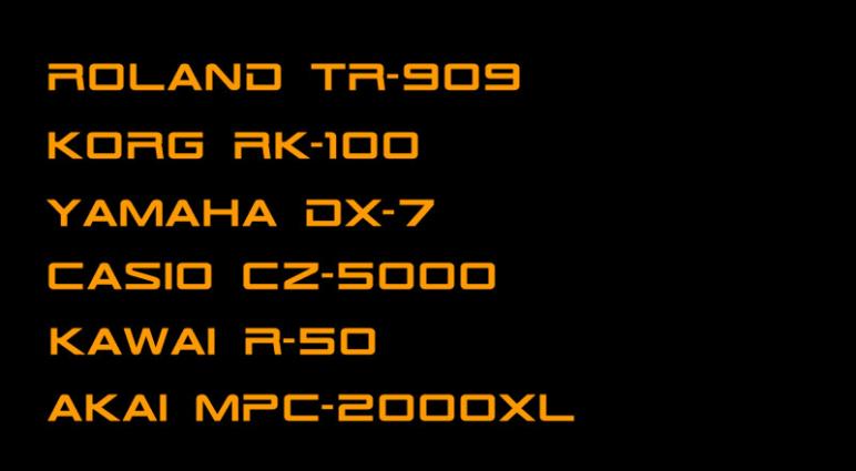 TR-909 Font：Roland TR-909 のフォントが無償配布中 | WAVEFORM LAB