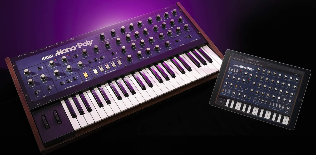 KORG iMono/Poly : iOS で動作する KORG の4VCO 名機、Gadget for Mac での扱いは？ | WAVEFORM LAB