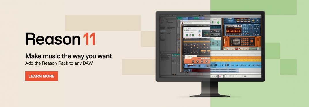 Reason 11 : Reason が遂に VST3/AU プラグインとして DAW で使えるように！ | WAVEFORM LAB