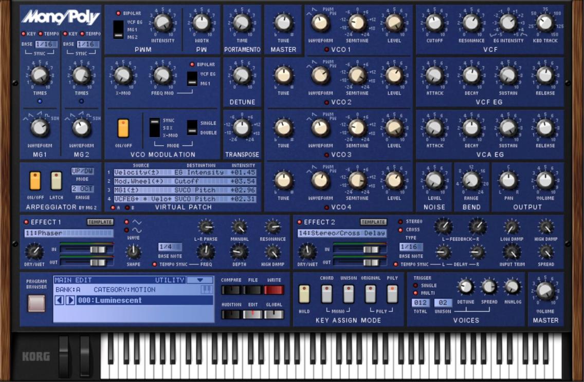 KORG Collection 2 がリリース！ UIを大幅に見直しRetina & 4K 対応、プリセットも増量 | WAVEFORM LAB