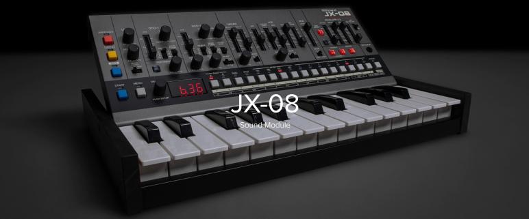 Roland JD-08 / JX-08 – Roland Boutique に物欲を刺激するレジェンド・シンセサイザーが登場 ...