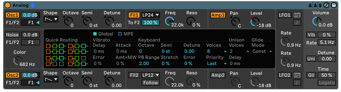 Ableton Live 11.3b – MPE 対応アナログタイプのシンセサイザー Drift が登場！ | WAVEFORM LAB