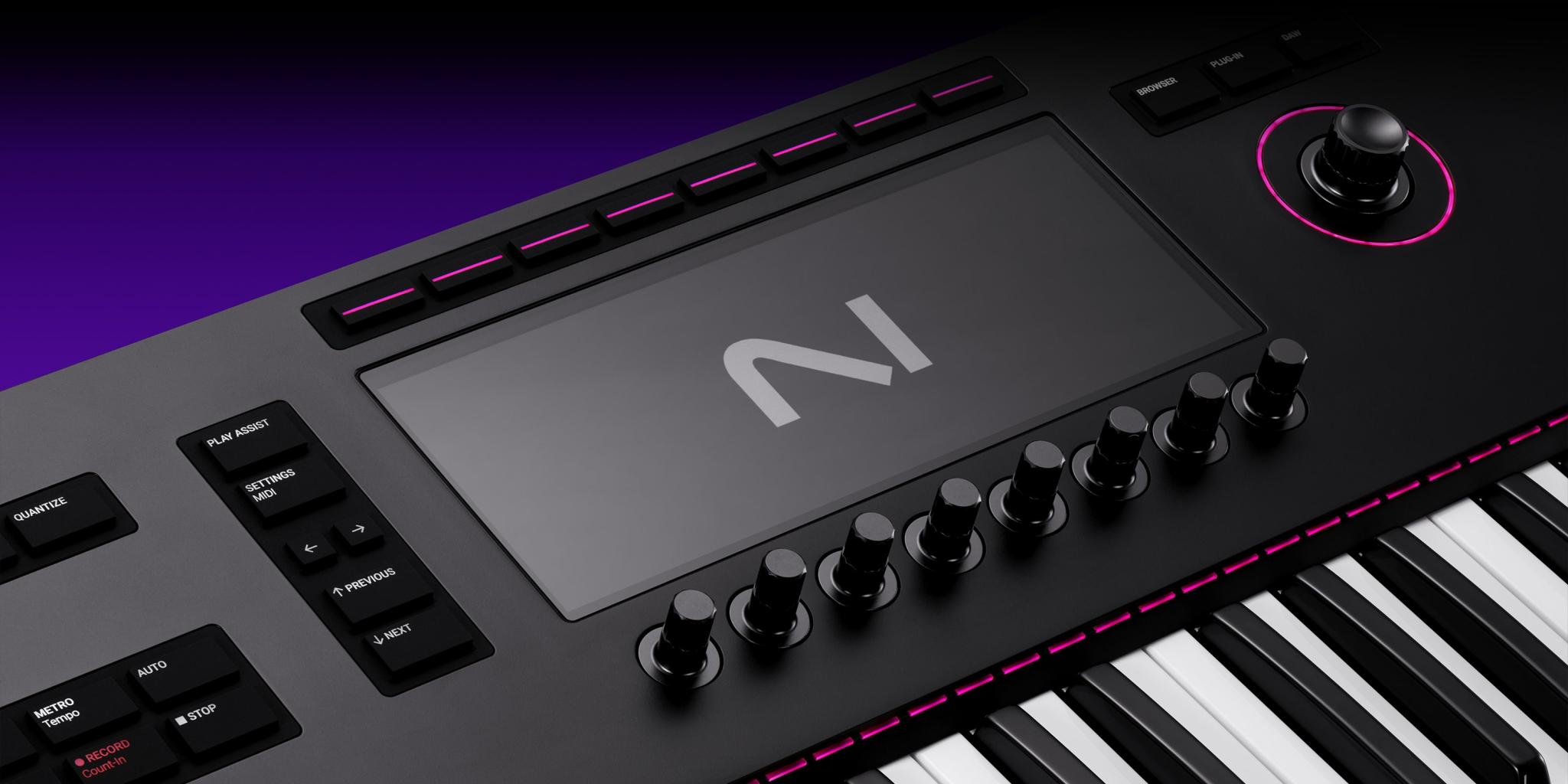 Native Instruments Kontrol S Series mk3- ポリフォニックアフタータッチ・MIDI 2.0 に対応した ...