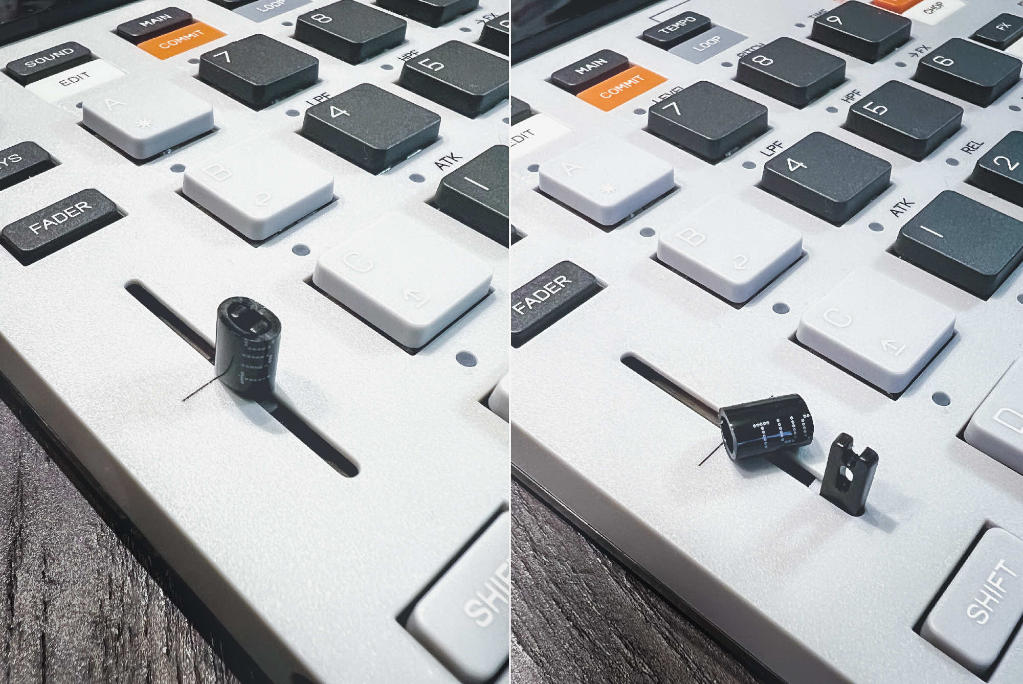 teenage engineering EP-133 K.O.II フェーダー問題について | WAVEFORM LAB