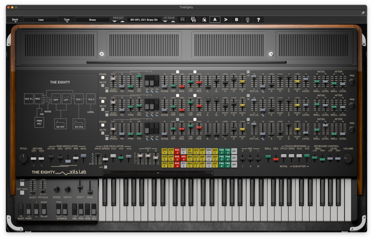 Xils Lab THE EIGHTY – YAMAHA CS-80 を再現したソフトウェア音源を試す | WAVEFORM LAB